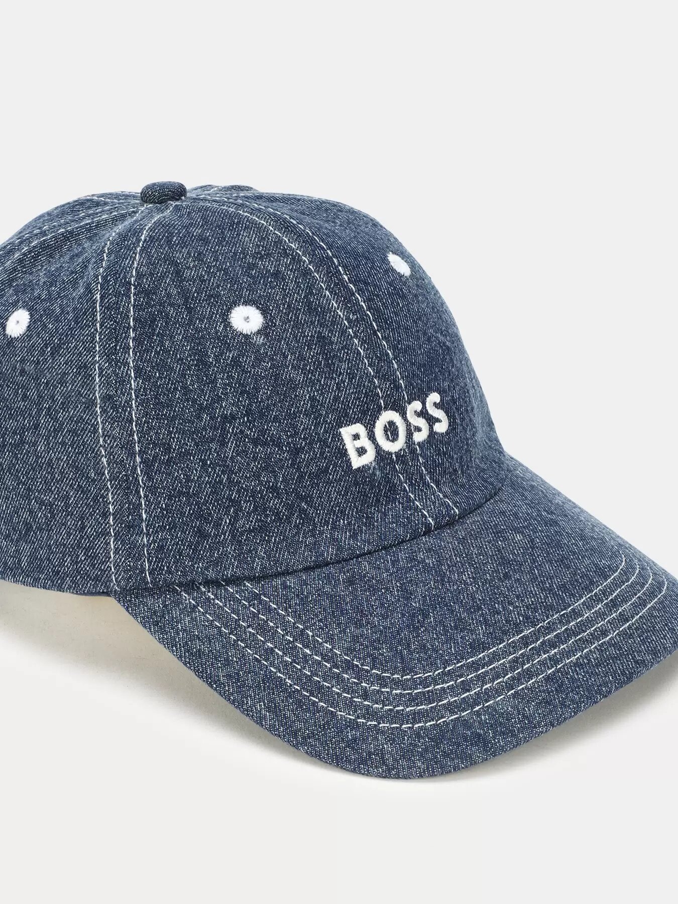 Бейсболка BOSS для мужчин и женщин, размер OneSize, синий — фото 1