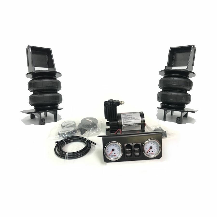 Пневмоподвеска задней оси на Isuzu ELF 3.5-5.2 (NMR85/85H) + система управления 2 контура Air-Ride 2P (без ресивера)