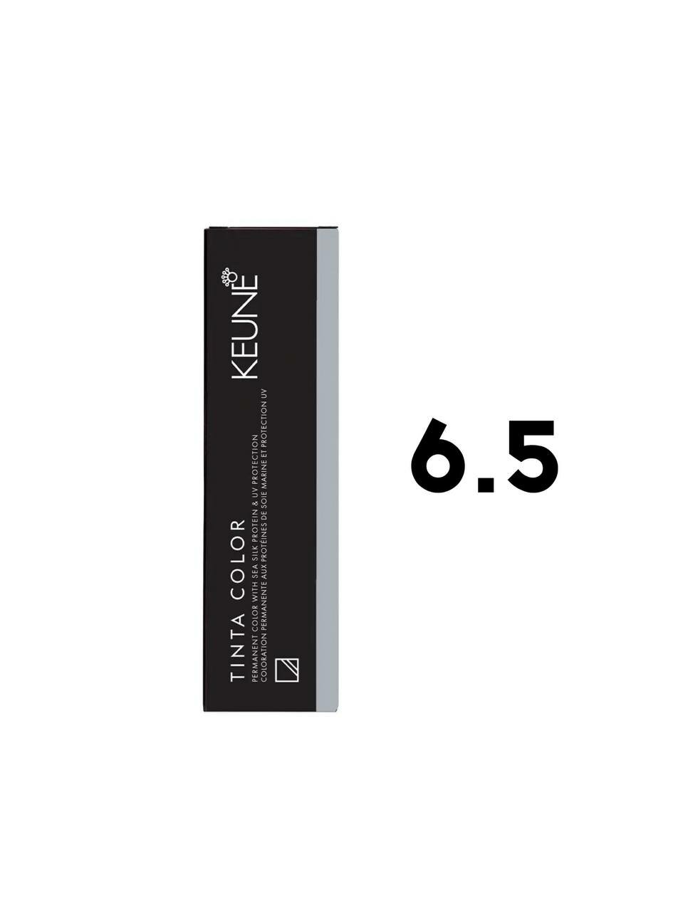 Keune Tinta Color 6.5 - Стойкая краска для волос темный махагоновый блондин 60 мл