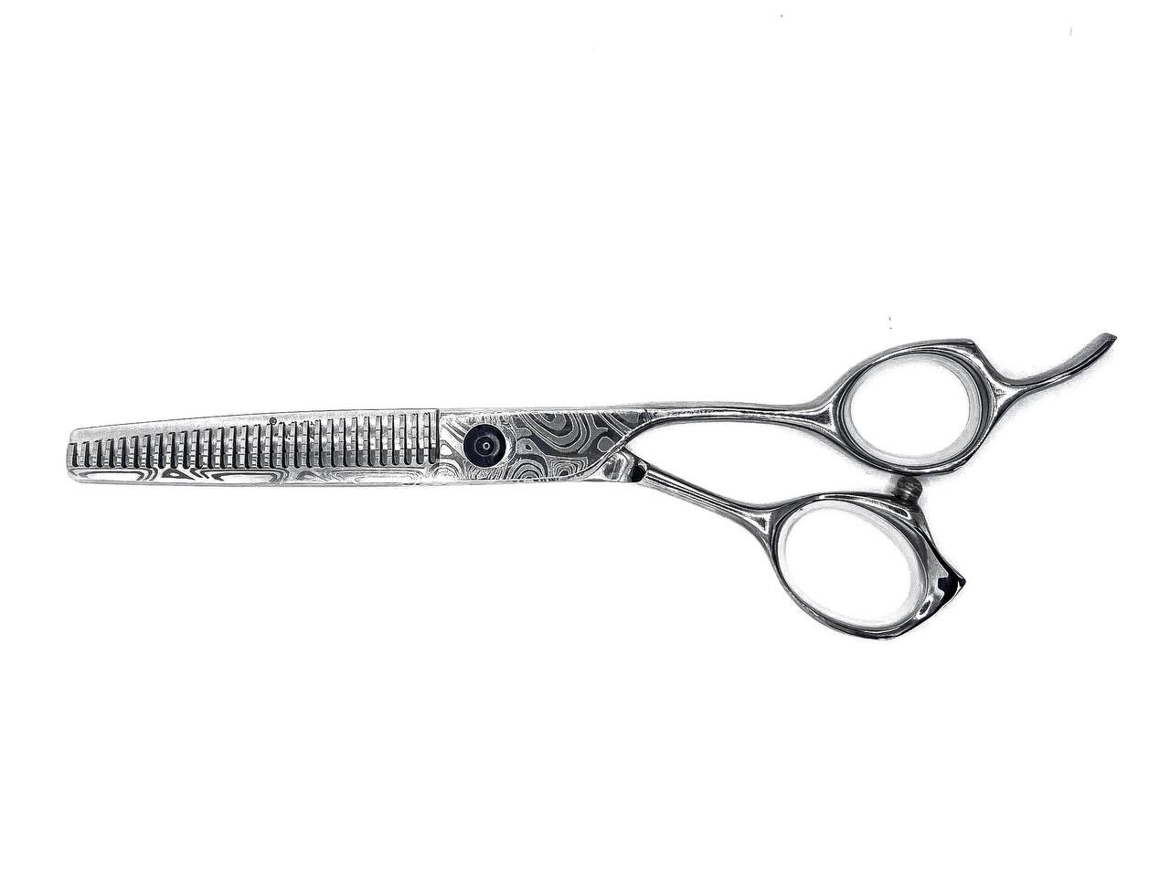 Парикмахерские филировочные ножницы Yoshimoto DMA-630, нержавеющая сталь, 30 зубцов, чехол