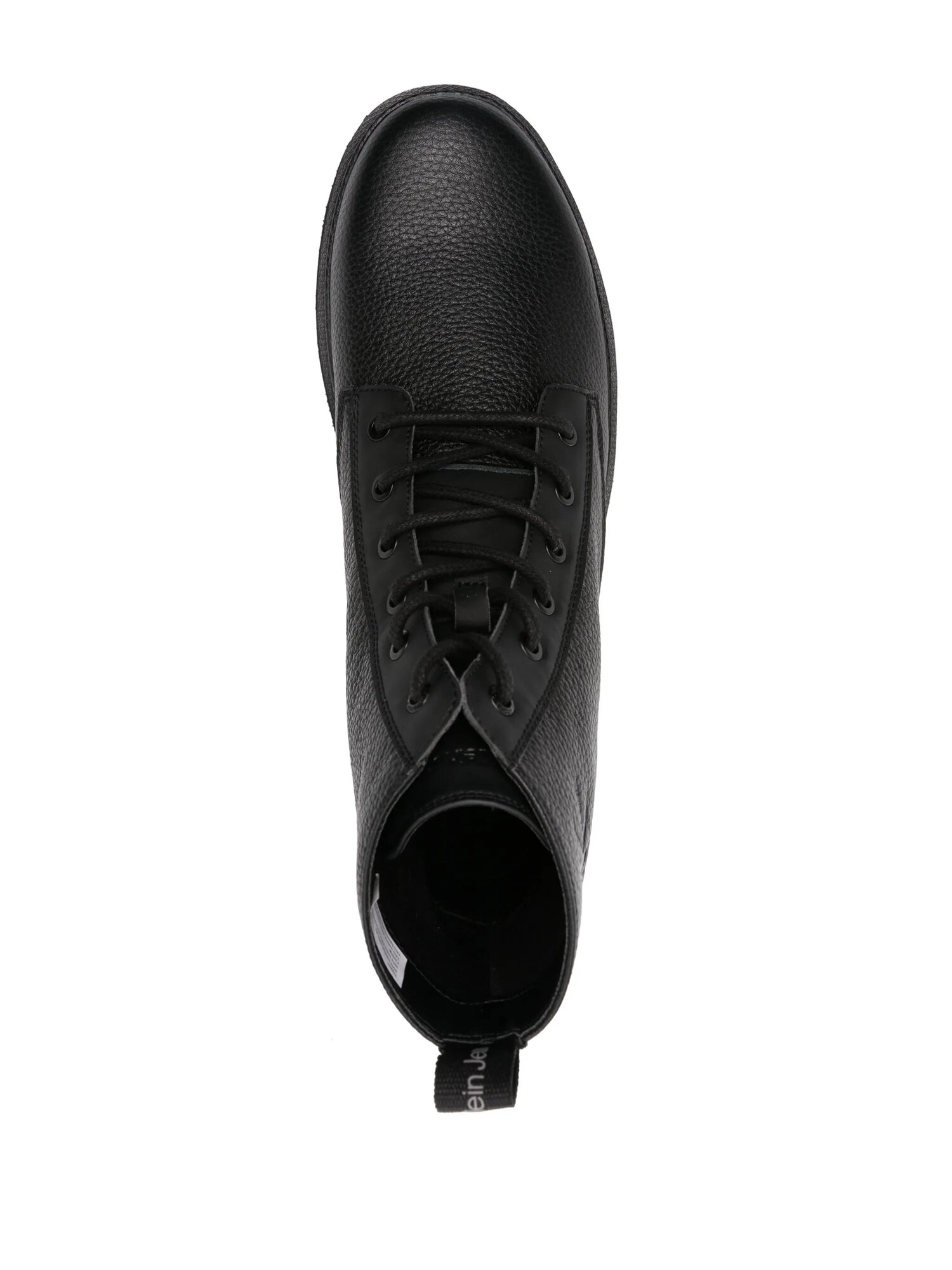Ботинки Calvin Klein Jeans 40mm leather boots, размер 45 EU, black/black — фото 1