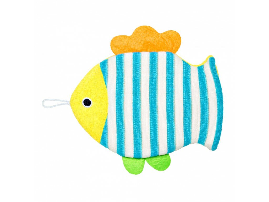 Махровая мочалка-рукавичка Roxy-Kids Рыбка