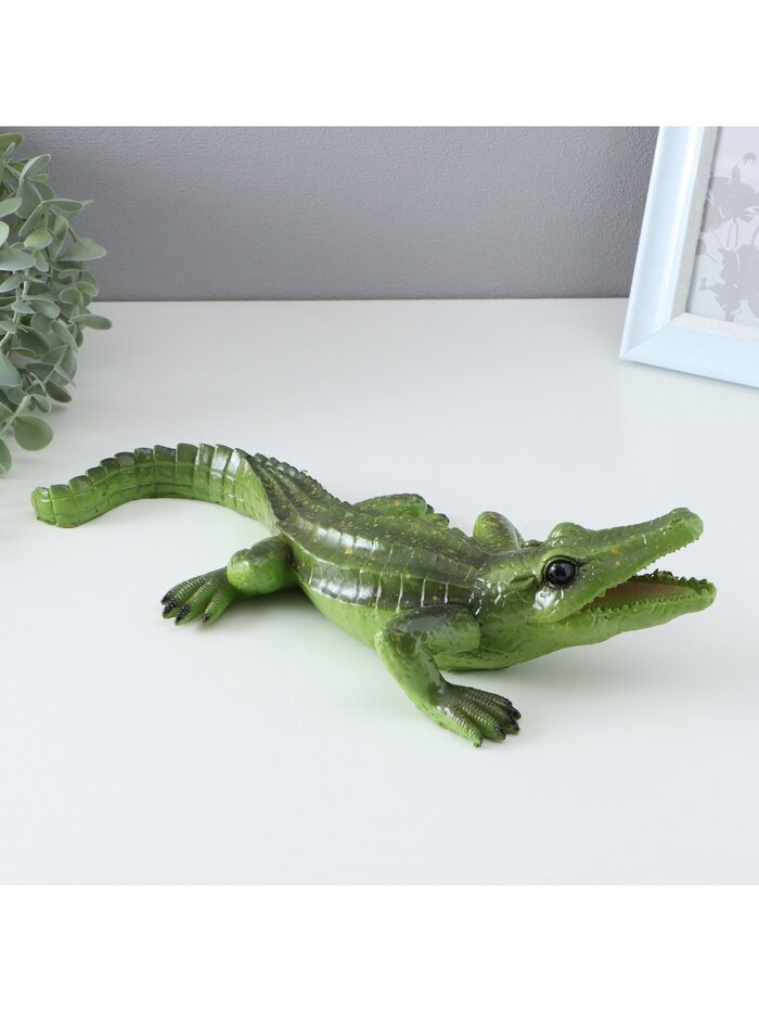 Фигурка полистоун TAKE IT EASY Крокодильчик, 36×15×10 см