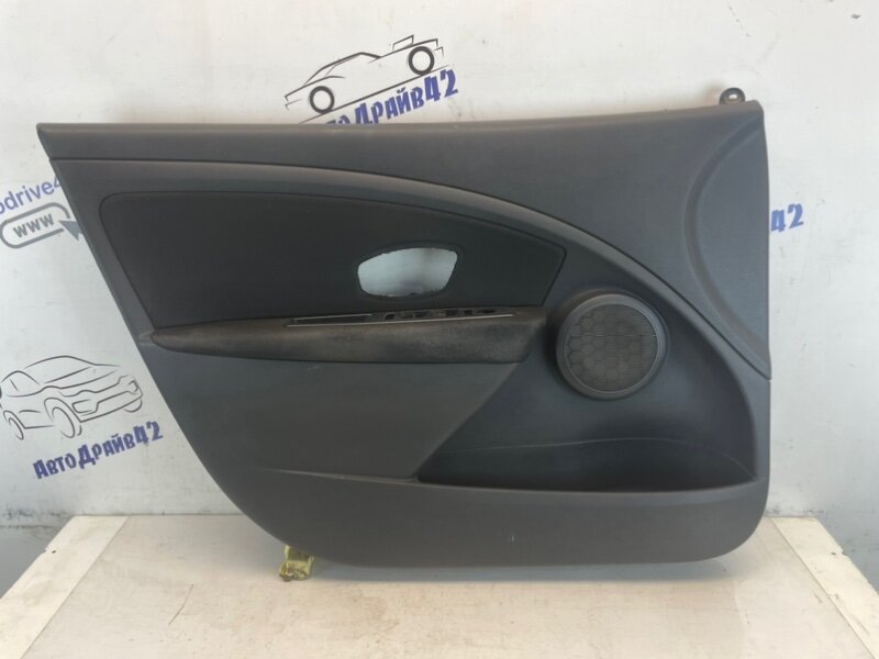 Б/У обшивка двери Renault Fluence 2013 L30R H4MD729 Перед. Лев. nПрисутствуют небольшие царапинки лицевой части пластика, пот...