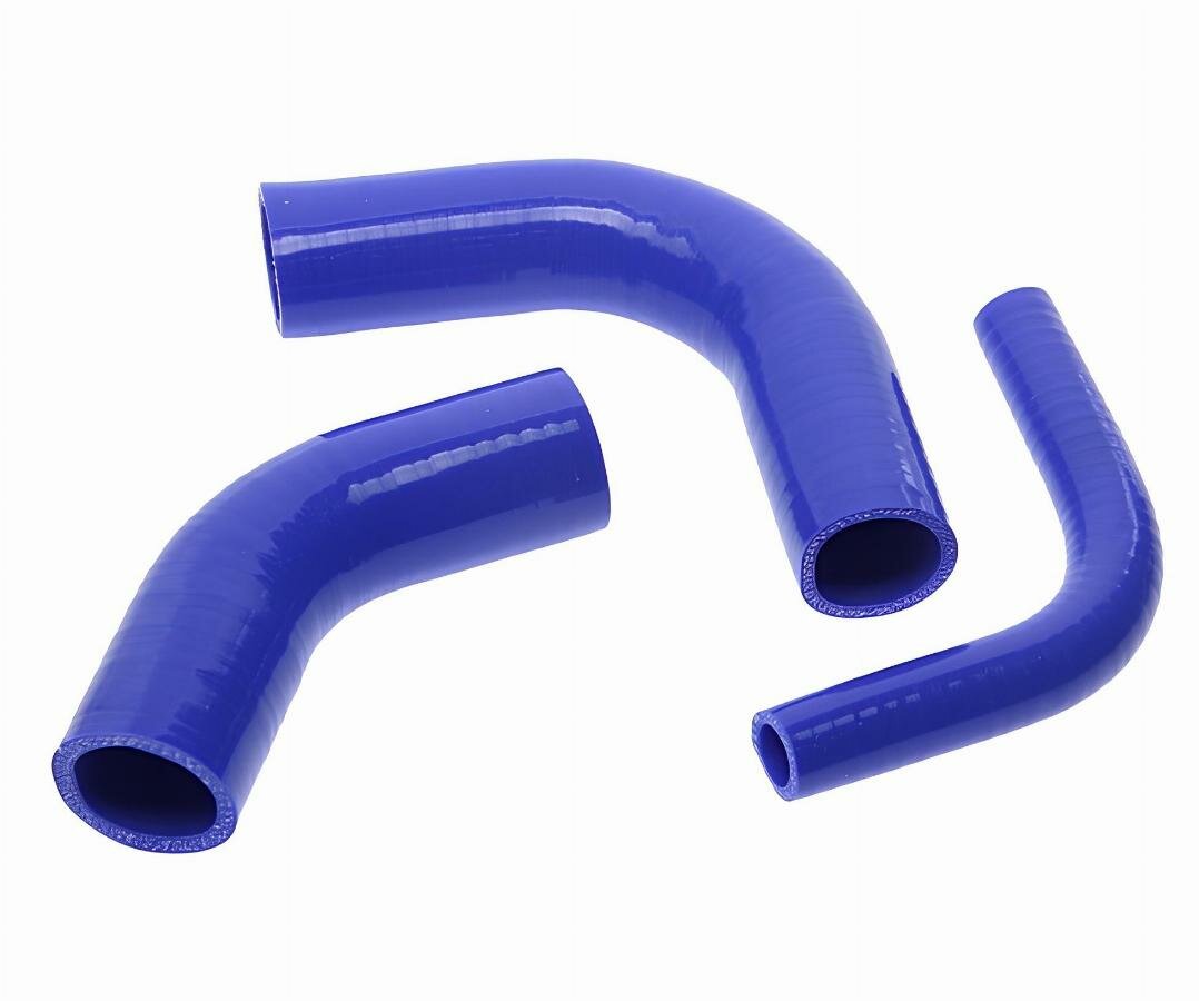 Патрубок радиатора к-т 3шт. синий силикон МТЗ-80/82/900 70-1303000КТ (Megapower)