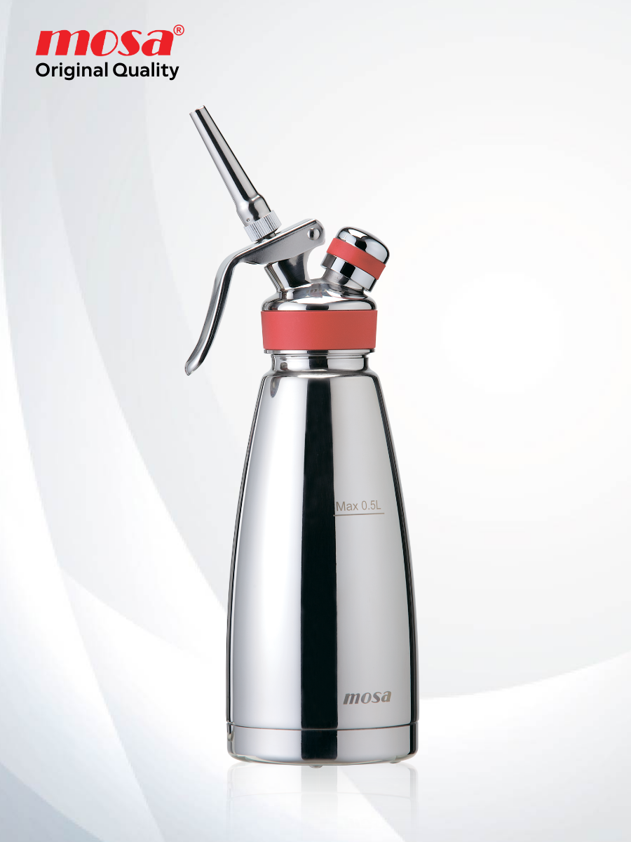 Сифон кулинарный термо Thermo Cream Whipper / Термо Крим Виппер 0,5л (полированный), тм MOSA