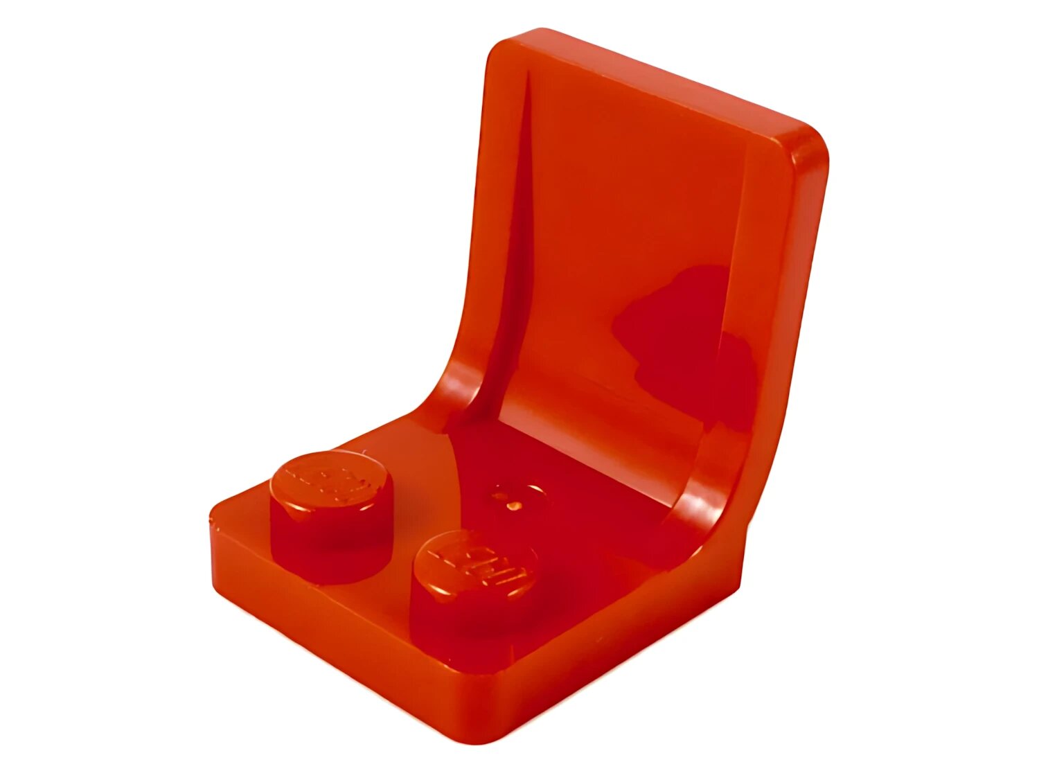 Деталь LEGO Кресло Lego Minifigure, Utensil Seat / Chair 2 x 2 with Center Sprue Mark 4079b Red U