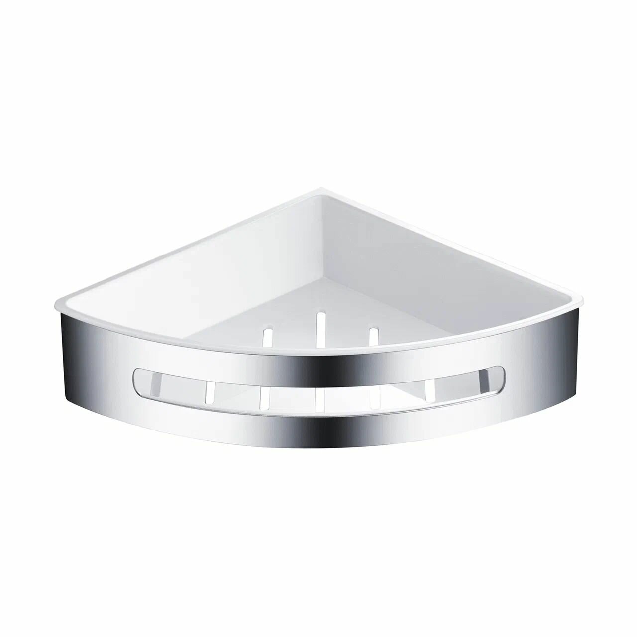 Полка для душевой кабины SCHEIN угловая хром (9326CH)