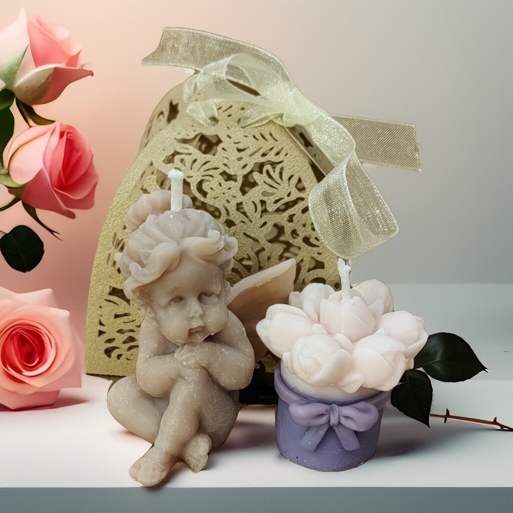 Мини Арома Свечи "Подарок Ангела", 14 февраля, 8 марта, Пасха