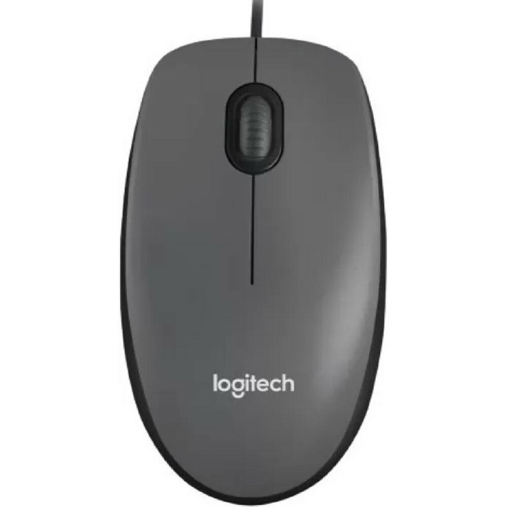 Logitech Проводная Мышь M90 3 кнопки 1000 dpi