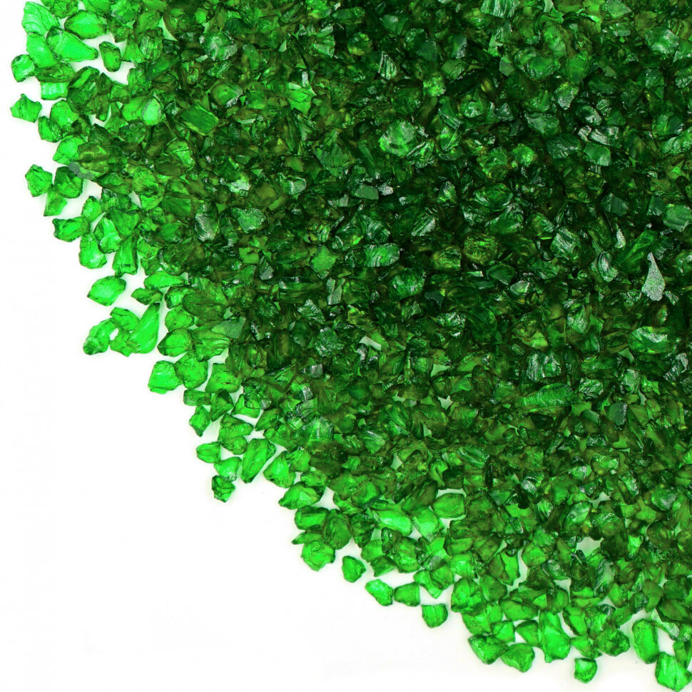 Стеклянная крошка зеленая EPOXYMASTER, 100г