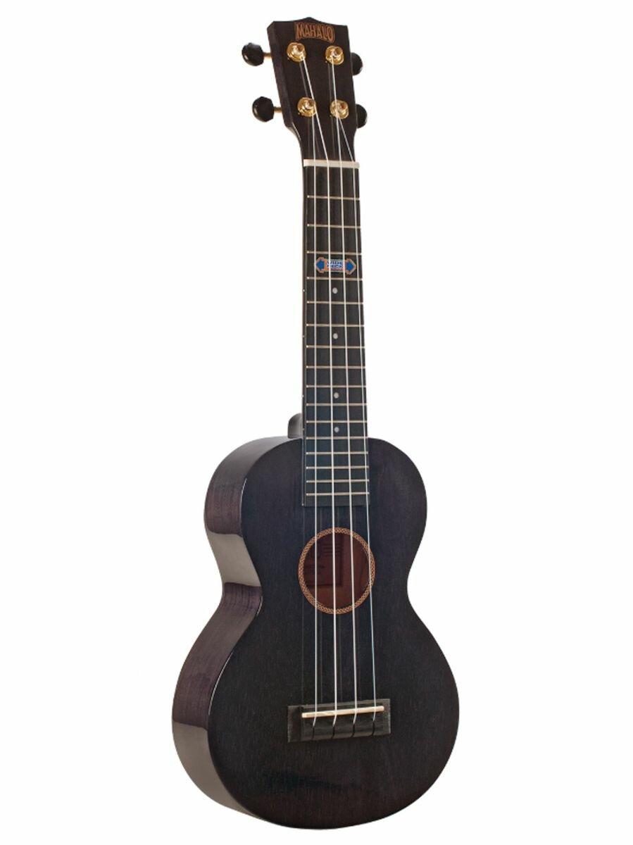 Mahalo MH2WTBK Укулеле концертная с чехлом, цвет черный MH2WTBK