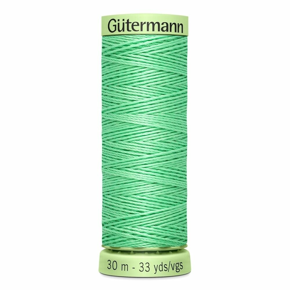 Декоративная нить Gutermann Top Stitch 30/30 м для отстрочки, 100% полиэстер, цвет 205 нежный салат, 5 шт (3)