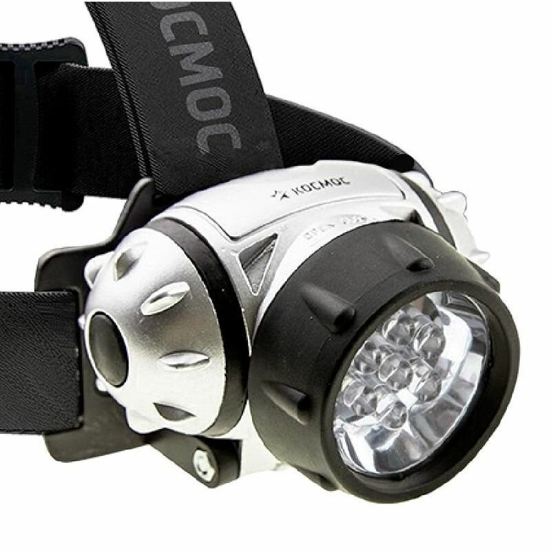 Налобный фонарь Космос светодиодный, 7хLED, 3хAAA в комплекте (KOC-H7-LED)