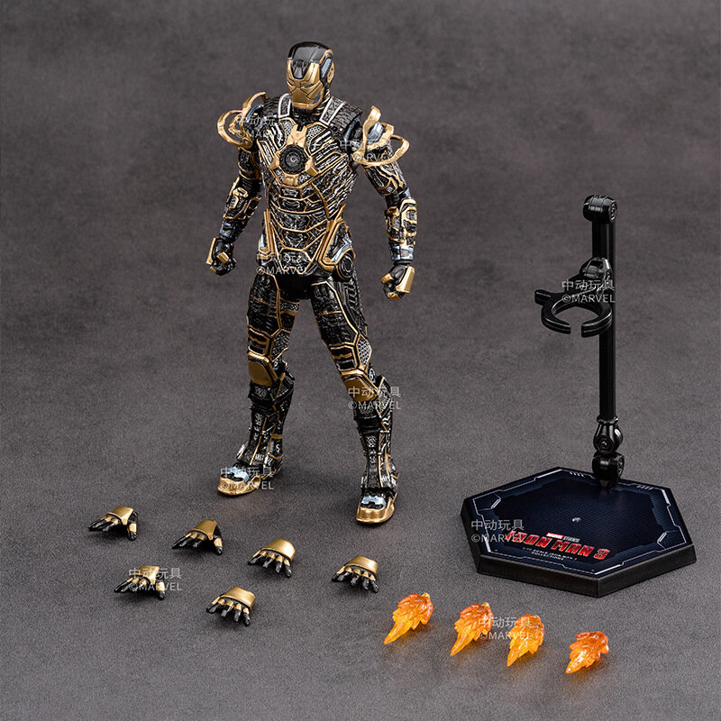 Marvel Avengers/ Iron Man, железный человек, Mark 3, подвижные фигурки,18 см, ZD TOYS