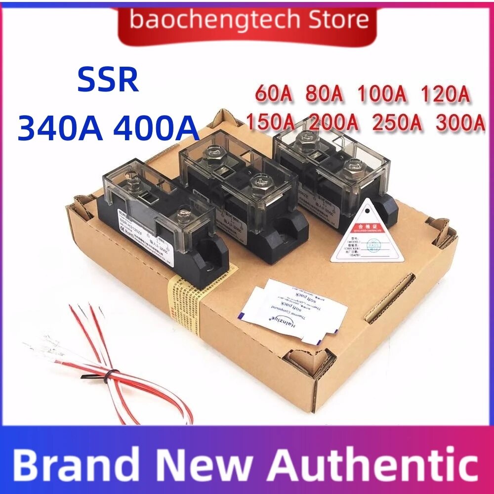 Промышленное твердотельное реле SSR 60A-400A DC-AC 80A