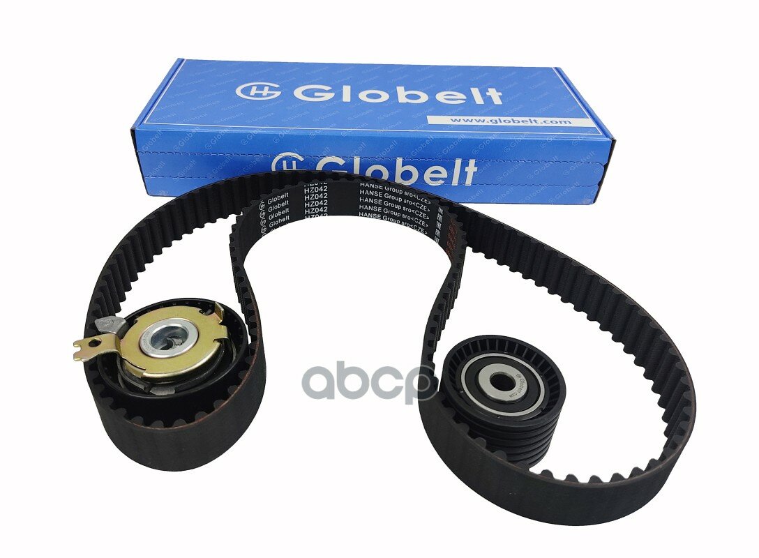 Комплект ремня ГРМ ВАЗ Largus, RENAULT Logan, Sandero дв. K4M (16 кл) 130C10178R Globelt арт. HZ042KIT