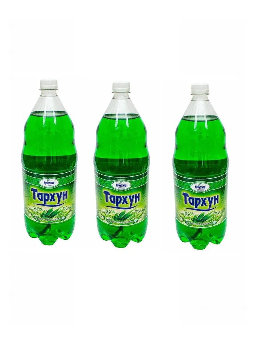 Напиток газированный Иркутская Тархун, 2 л, 3 шт