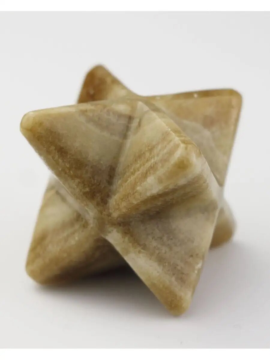 Меркаба из натурального камня Арагонит