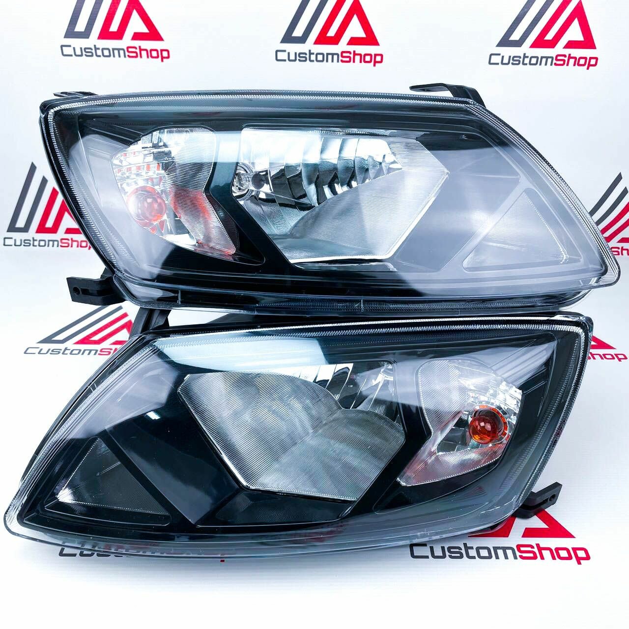 Передние фары Лада Гранта 1 в стиле Гранта ФЛ (2011-2018) Комплект