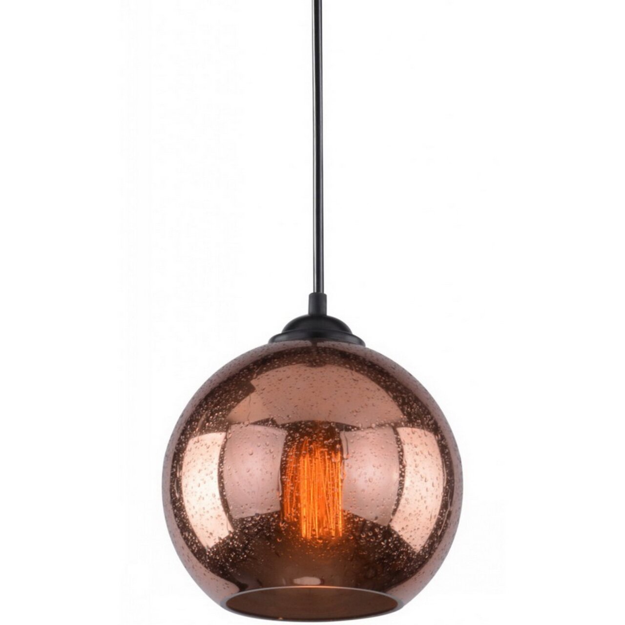 Splendido подвесная лампа 1xE27 40Вт 230В диаметр 20 см IP20 металл крашеный античная медь