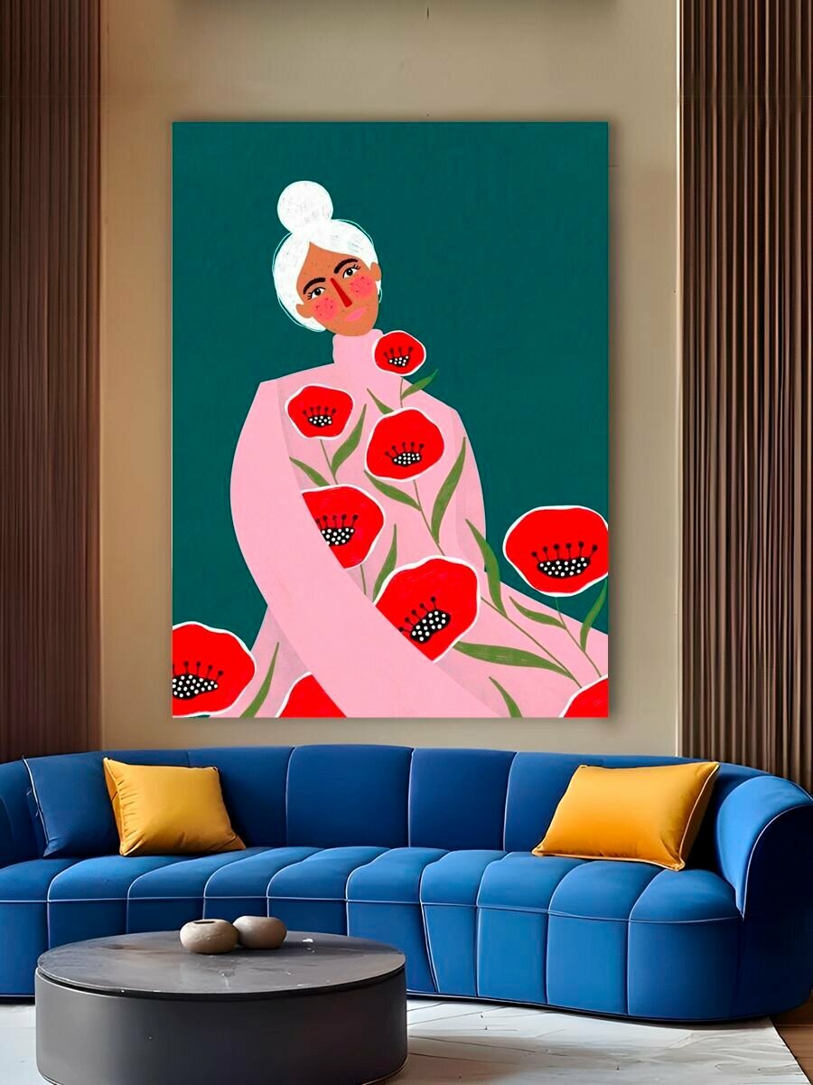 Картина на стену для интерьера от бренда Pechat Vip из категории Вдохновение 70х100 см.