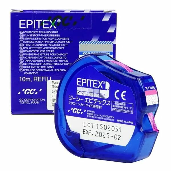 Эпитекс GC Epitex XF, розовые, сверхмелкозернистые, 10 м, 1 шт.