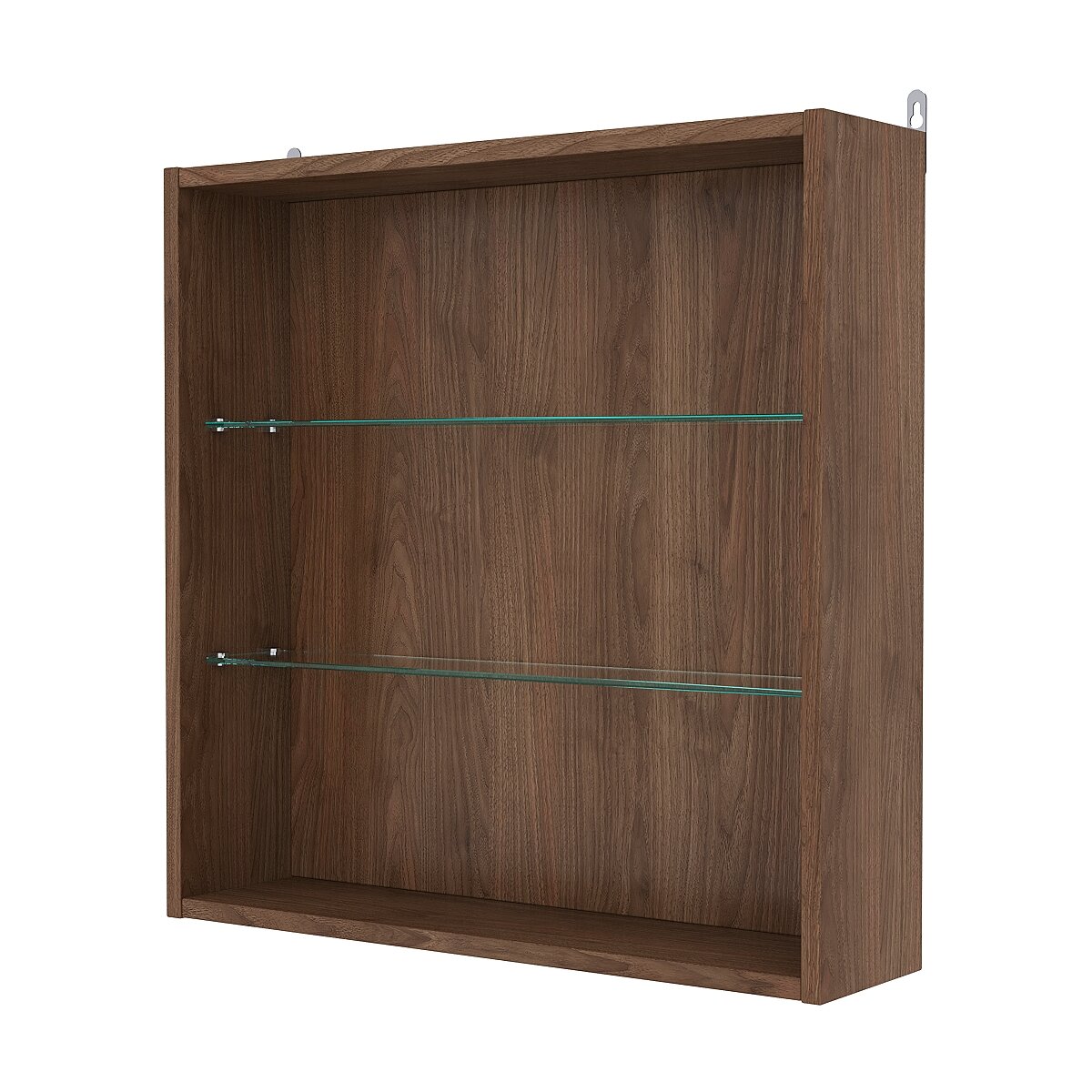 Витрина настенная №1-1Г, Орех. Производитель товара - компания Westcom.