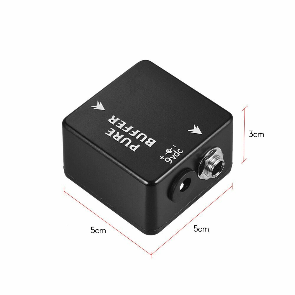 MOSKY PURE BUFFER Гитарный буфер Педаль эффектов Цельнометаллический корпус