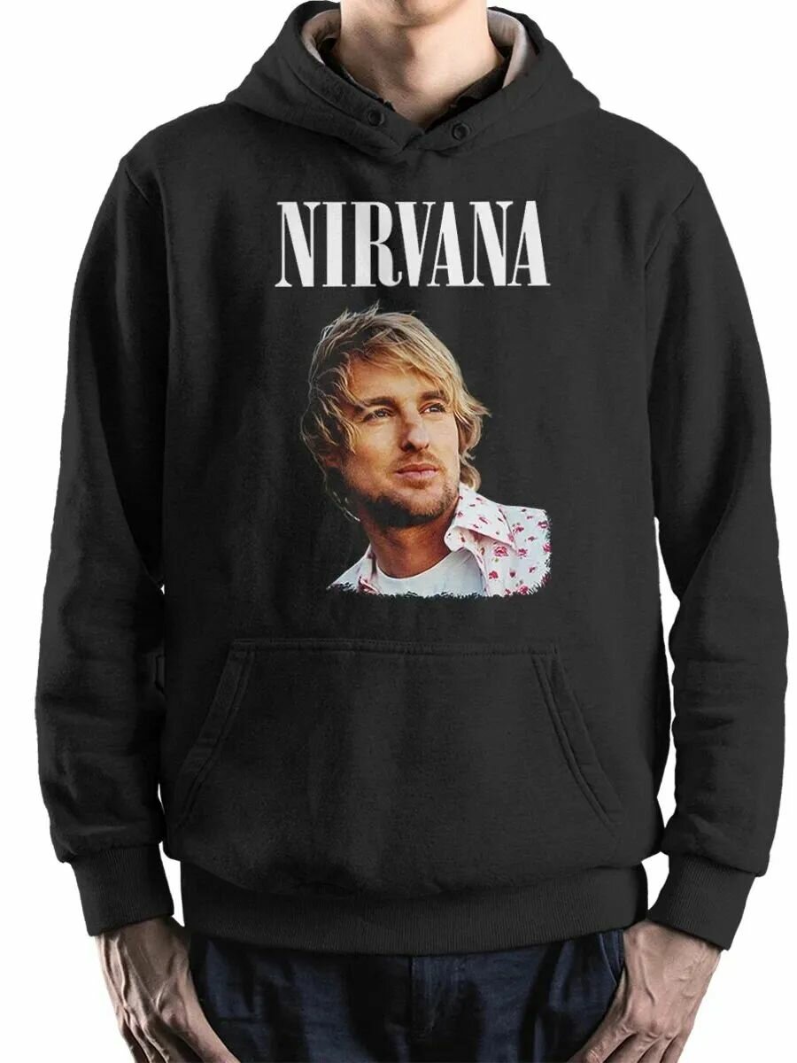 Толстовка Nirvana / Оуэн Уилсон / Толстовка с капюшоном