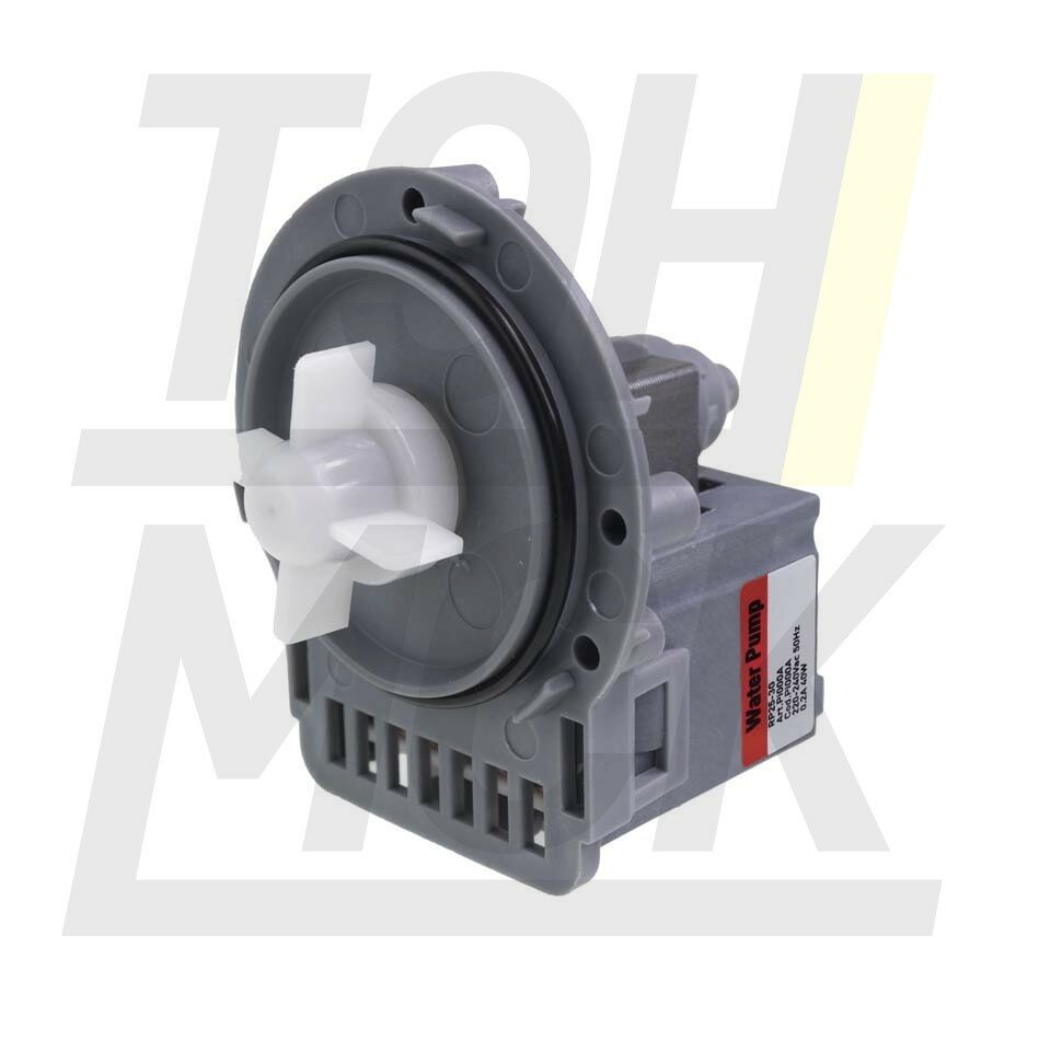 Сливной насос (помпа) для стиральной машины Indesit, LG, Samsung, Whirlpool, Zanussi, 40W, 3 винта, Pi000A