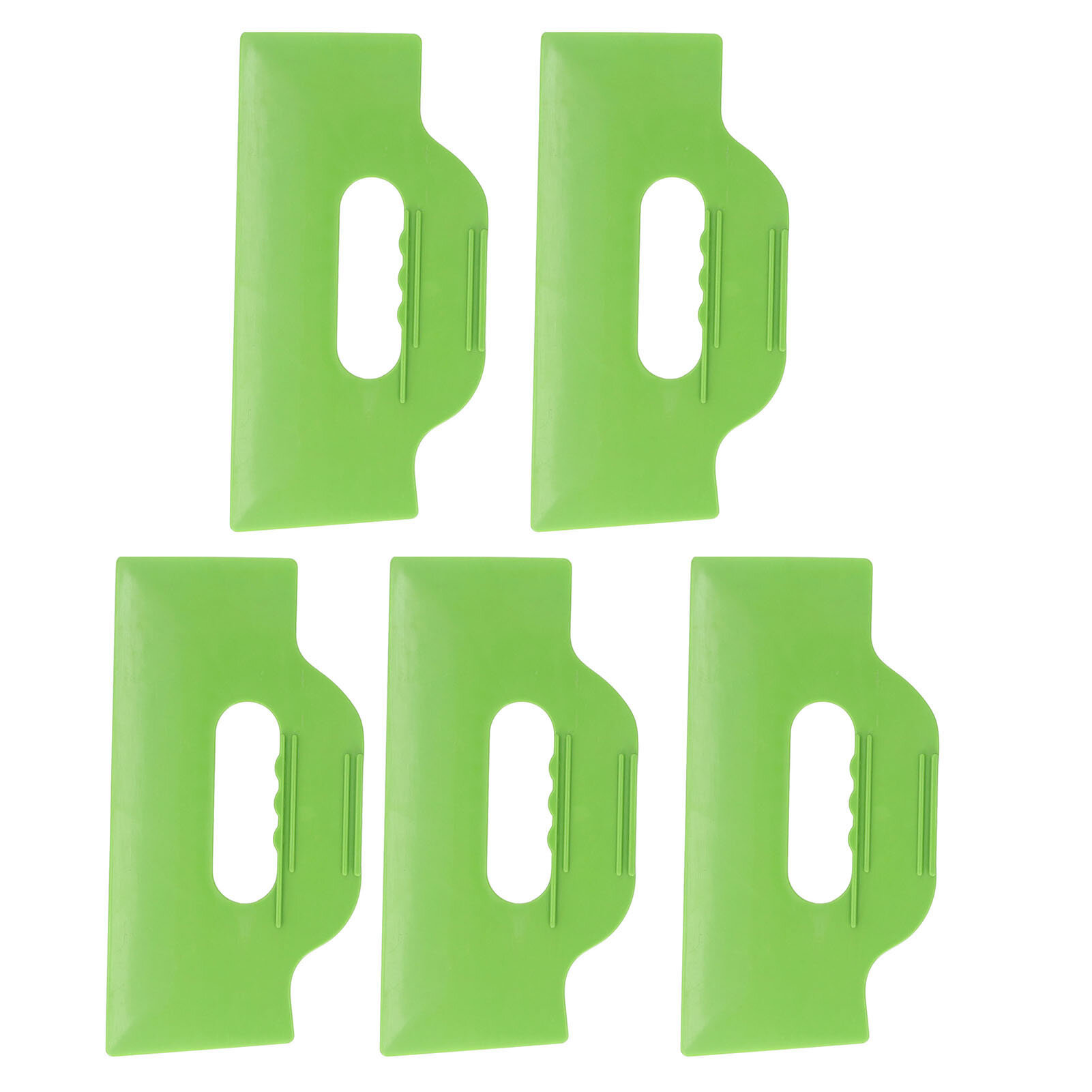 Набор из 5 шпателей для шпаклевки длиной 10 дюймов, гибких пластиковых скребков для краски, для заделки трещин в гипсокартоне и покраски.