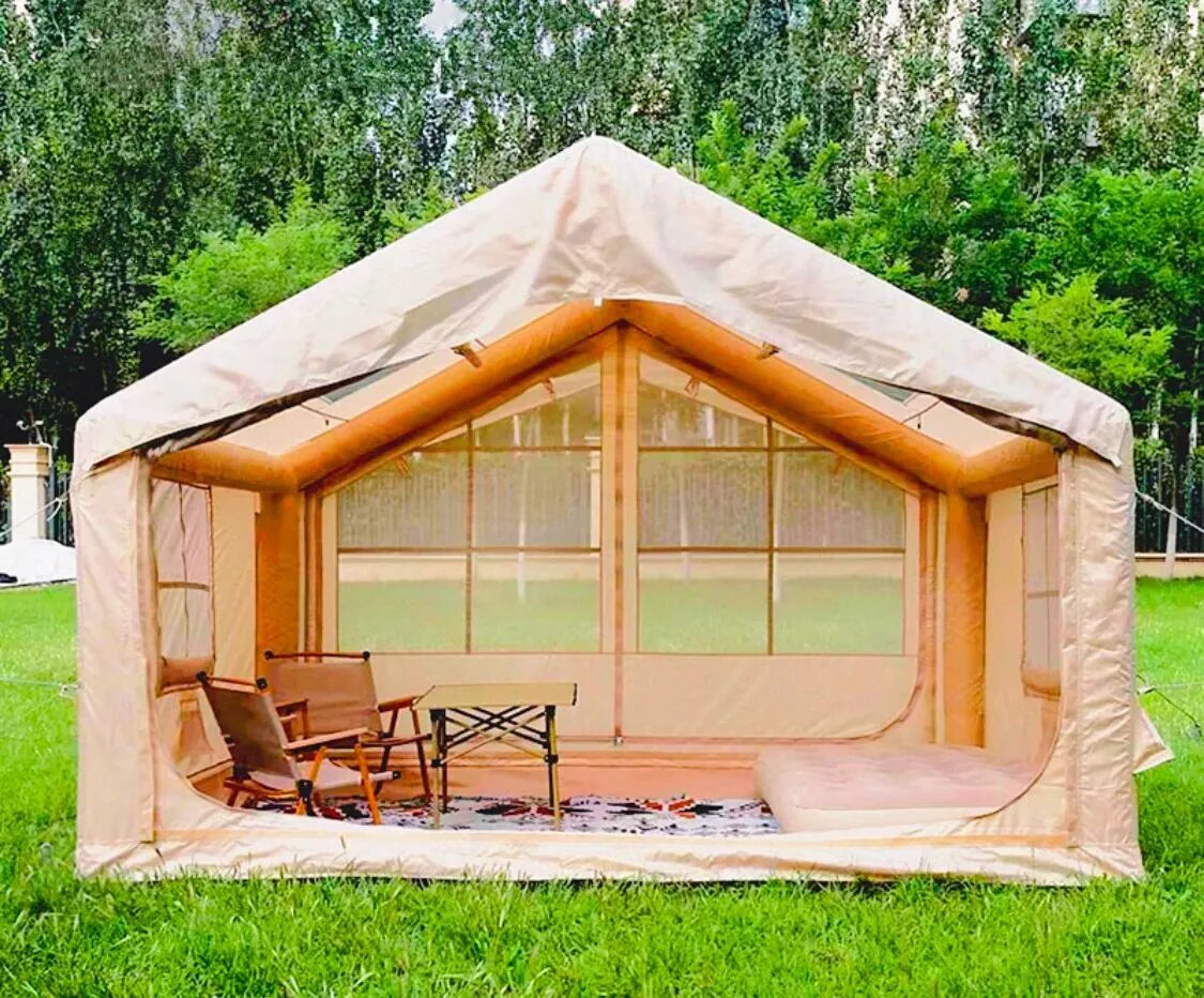 Надувная туристическая палатка 300*250*220см