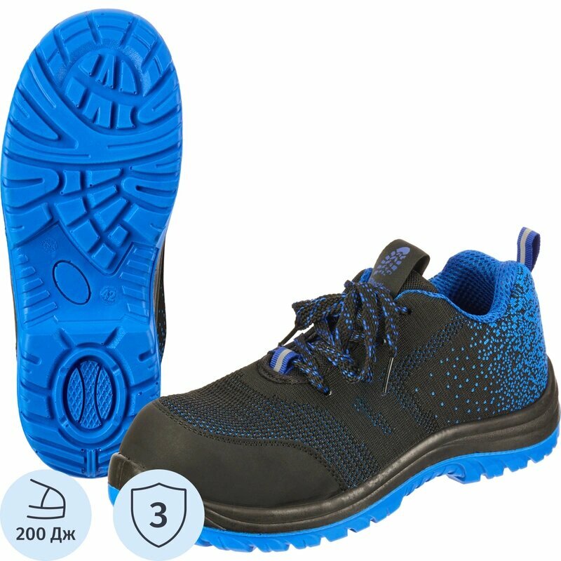 Полуботинки (кроссовки) 4230К ПУ/ПУ, КП, синий (42)