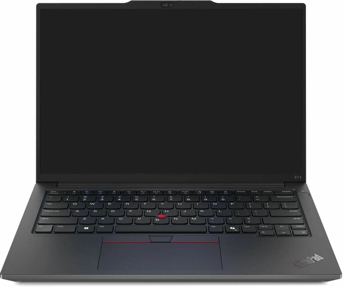Ноутбук Lenovo ThinkPad E14 G6 14", 2025, IPS, Intel Core Ultra 5 125U 1.3ГГц, 12-ядерный, 16ГБ DDR5, 512ГБ SSD, Intel Graphics, без операционной системы, черный 21M700AGIG