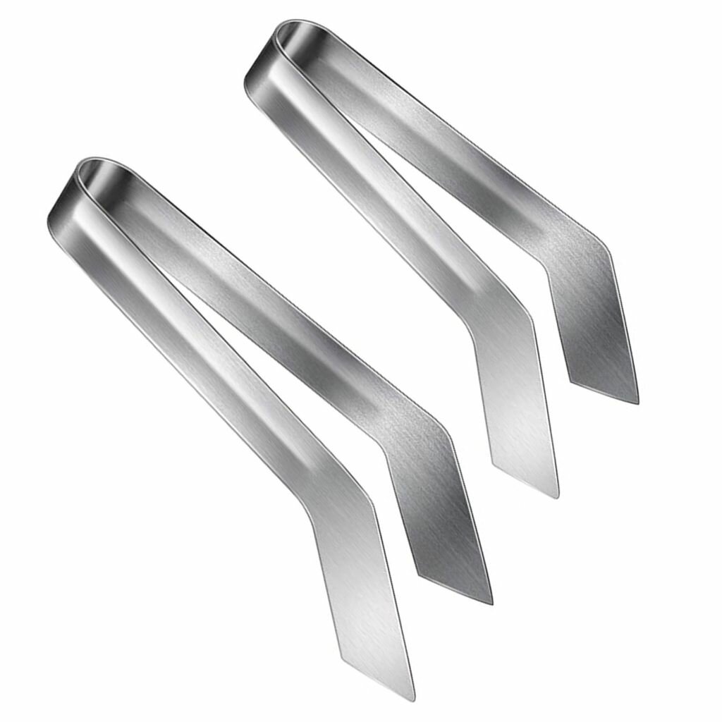 (набор из 2 предметов) Плоскогубцы для пересадки садовых растений из нержавеющей стали - один большой и один маленький