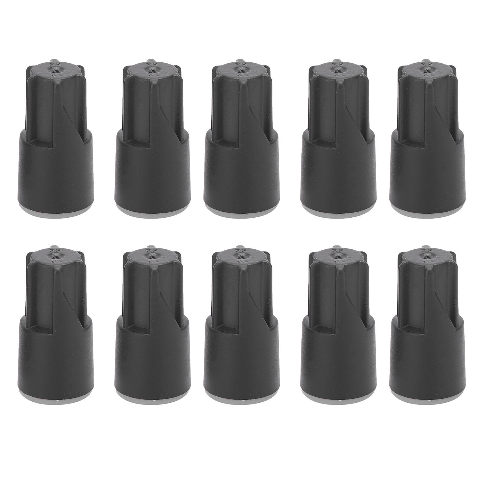 10pcs Waterproof Electrical Wire Connector Cap Wiring for Landscape Lighting Black