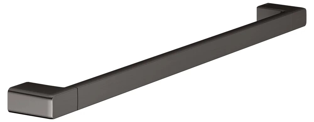 Держатель для полотенец Keuco Collection Moll 12701350600 черный, матовый, латунный, держатель для полотенец в ванную, прямоугольный