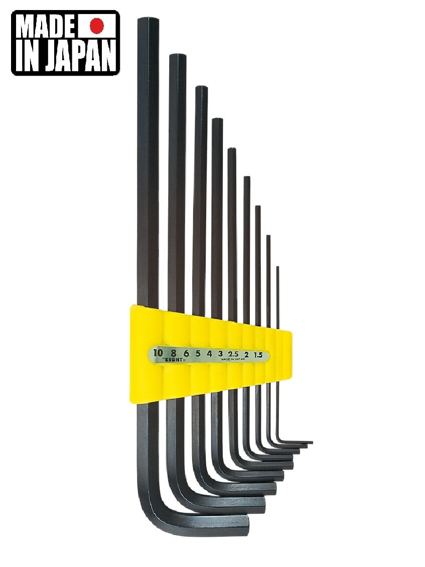 Сделано в Японии набор профессиональных шестигранных ключей EIGHT 014-S9