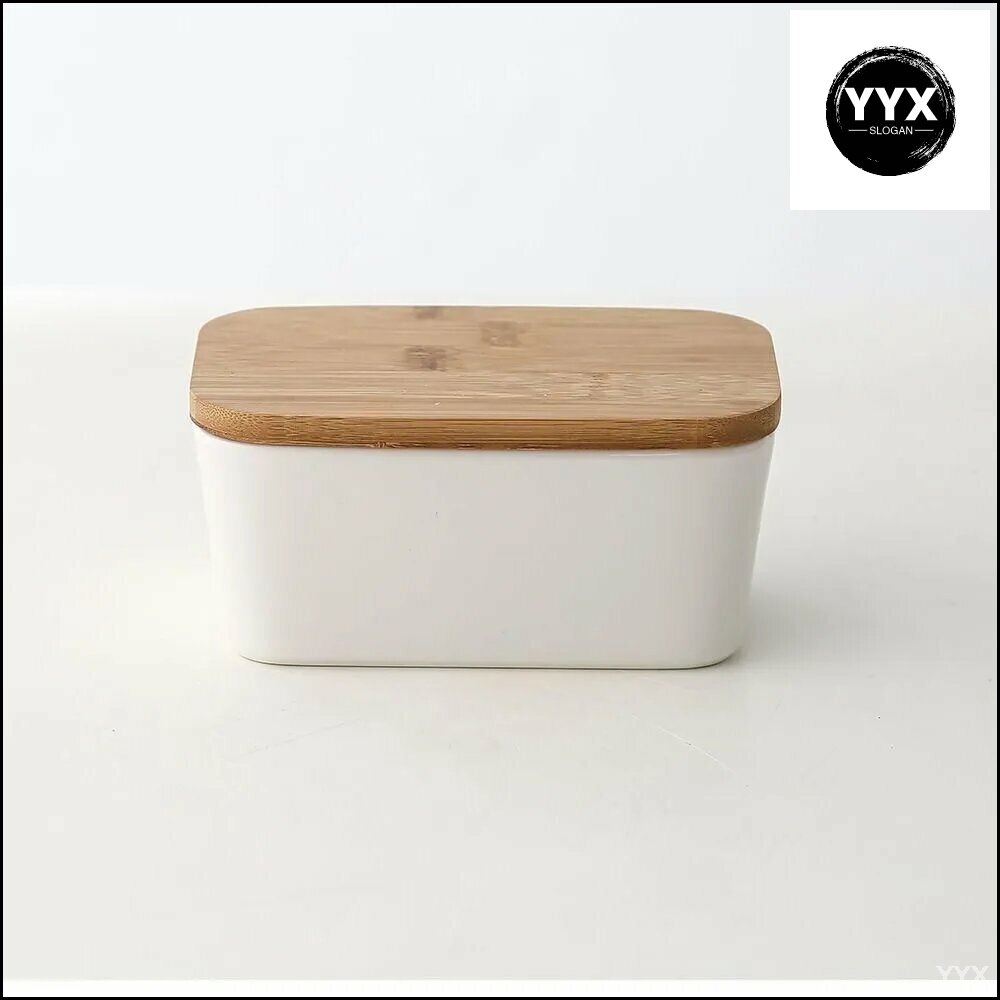 Хлебница, керамика, с крышкой, запечатать, хранение продуктов, 16х10х7.8 см