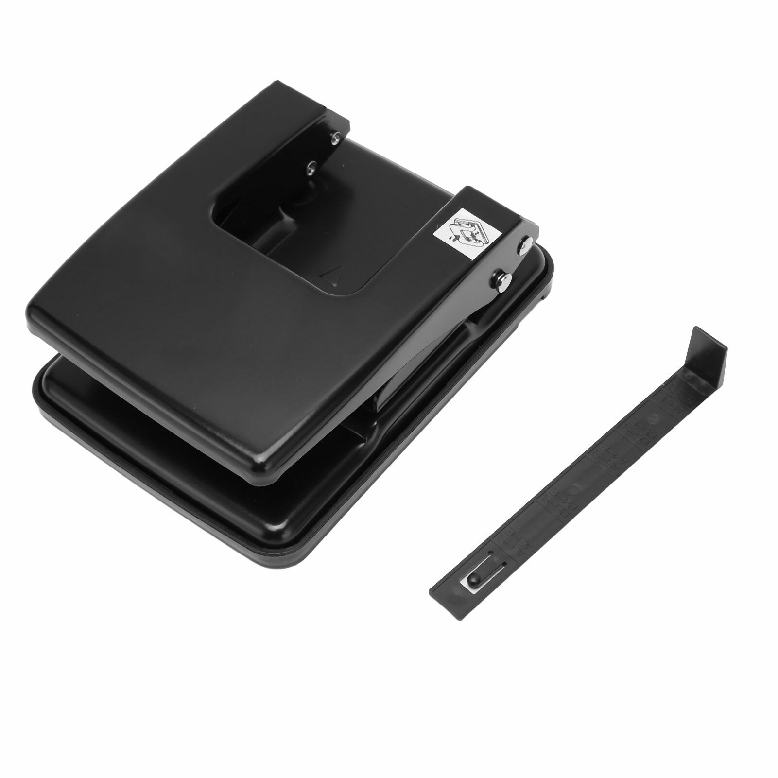 Перфоратор на 2 отверстия: емкость 40 листов, металлический, для альбомов