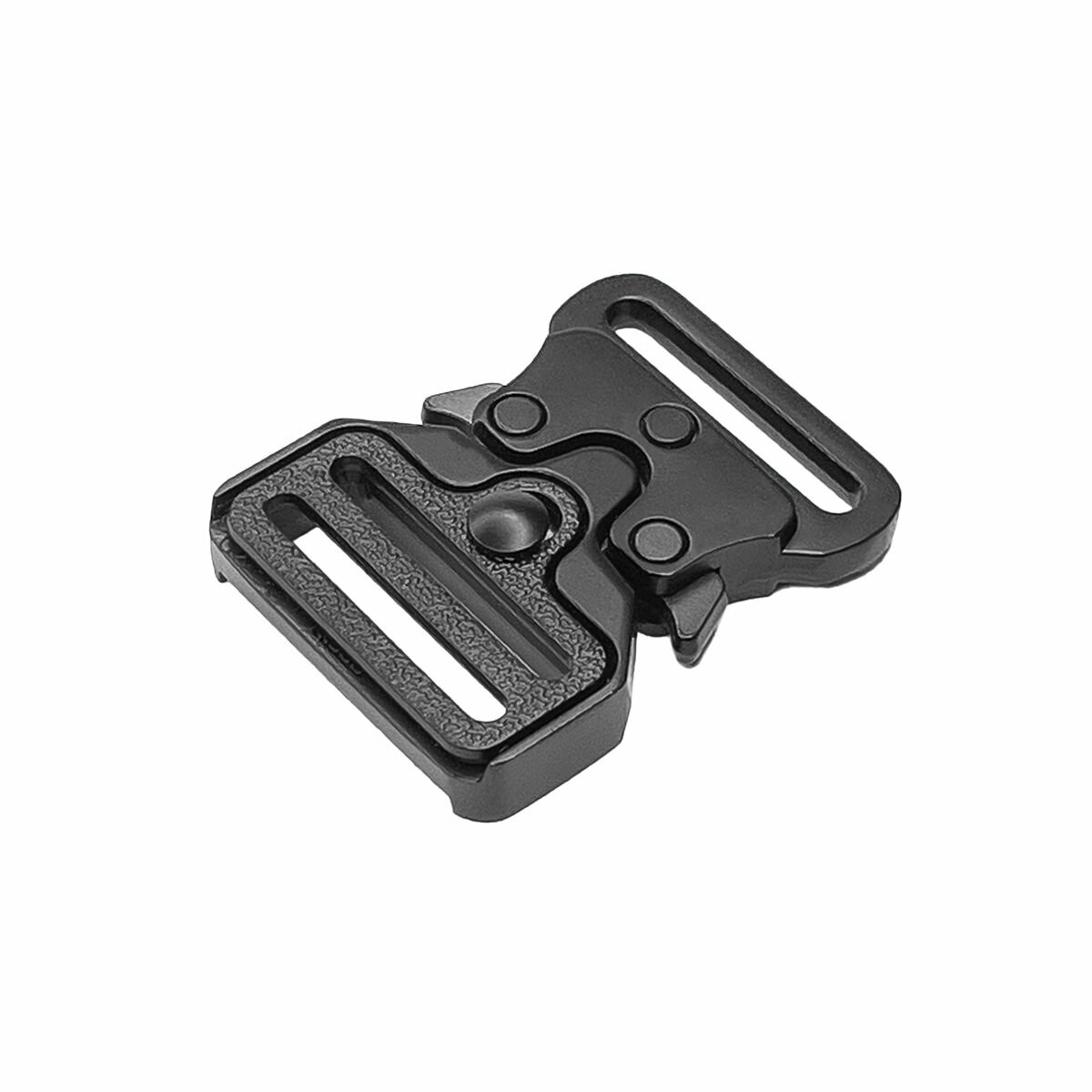 Пряжка застёжка-фастекс Zoo One "Кобра" 25 мм, регулировка, (чёрная), CB-25