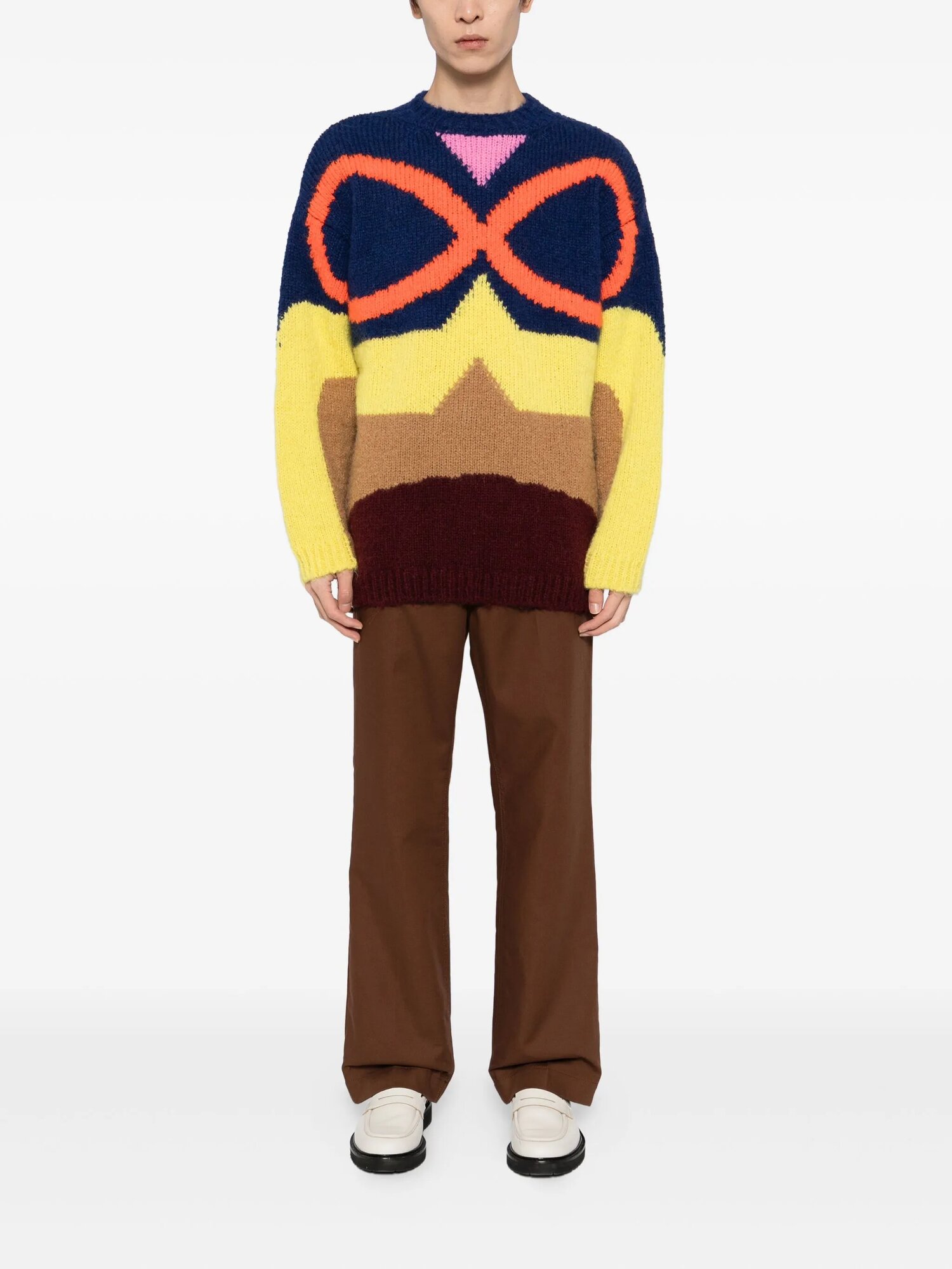 Джемпер Walter Van Beirendonck Face, размер 46 — фото 1