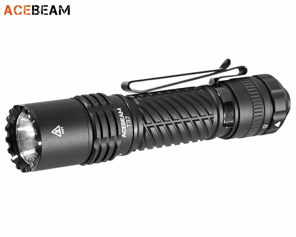 Фонарь Acebeam T37 , 21700, Luminus SFT-90X, 440 метров, 4000 люмен (Комплект)