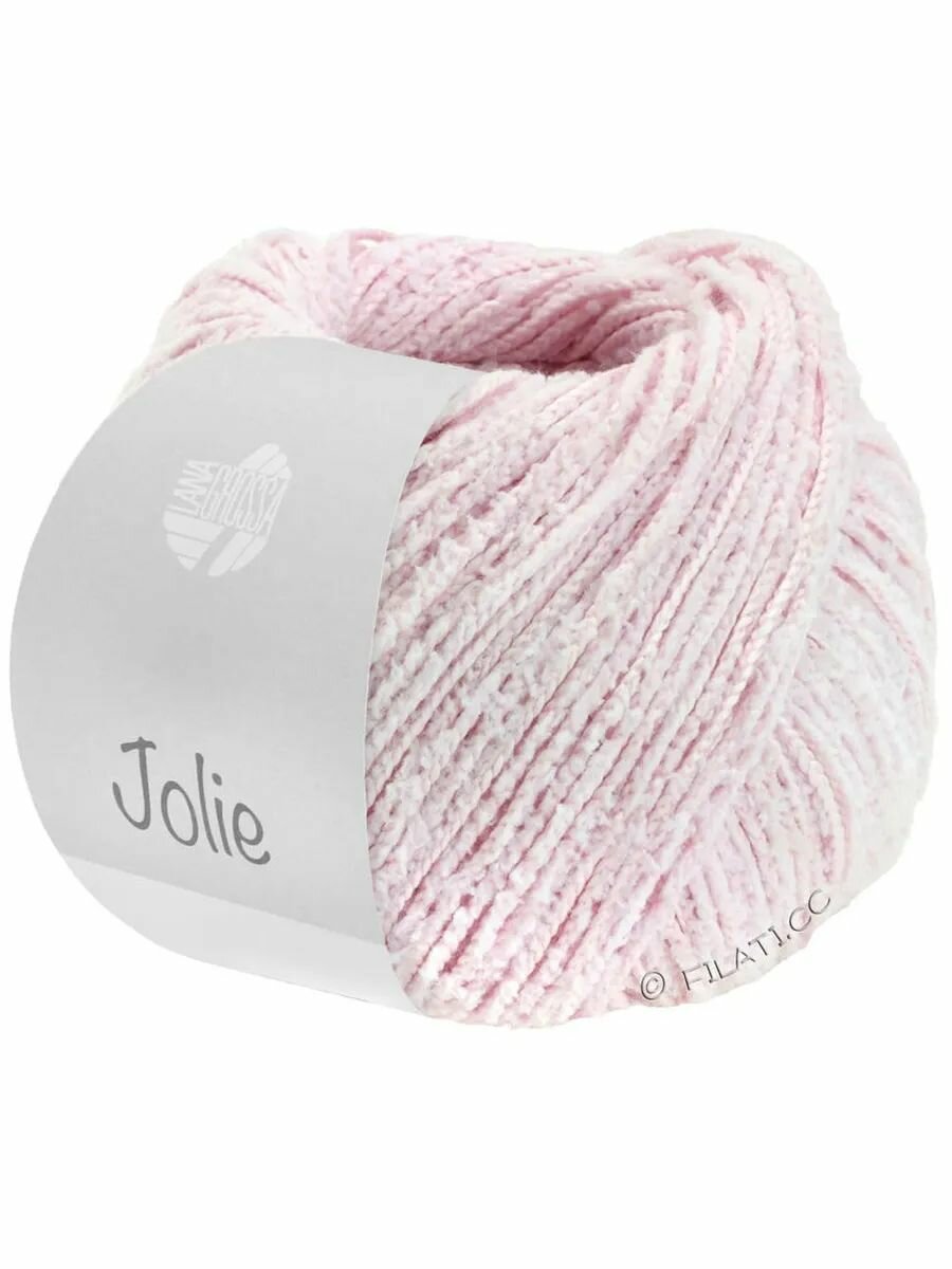 Пряжа для вязания Lana Grossa Jolie Uni плюшевая, цвет 017, 1 моток