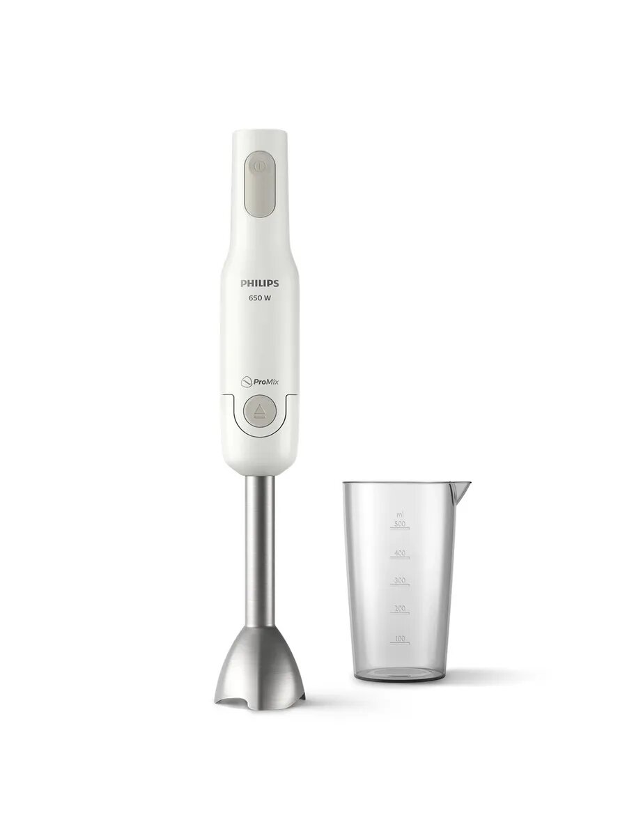 Блендер погружной HR2534/00 650Вт 500мл белый