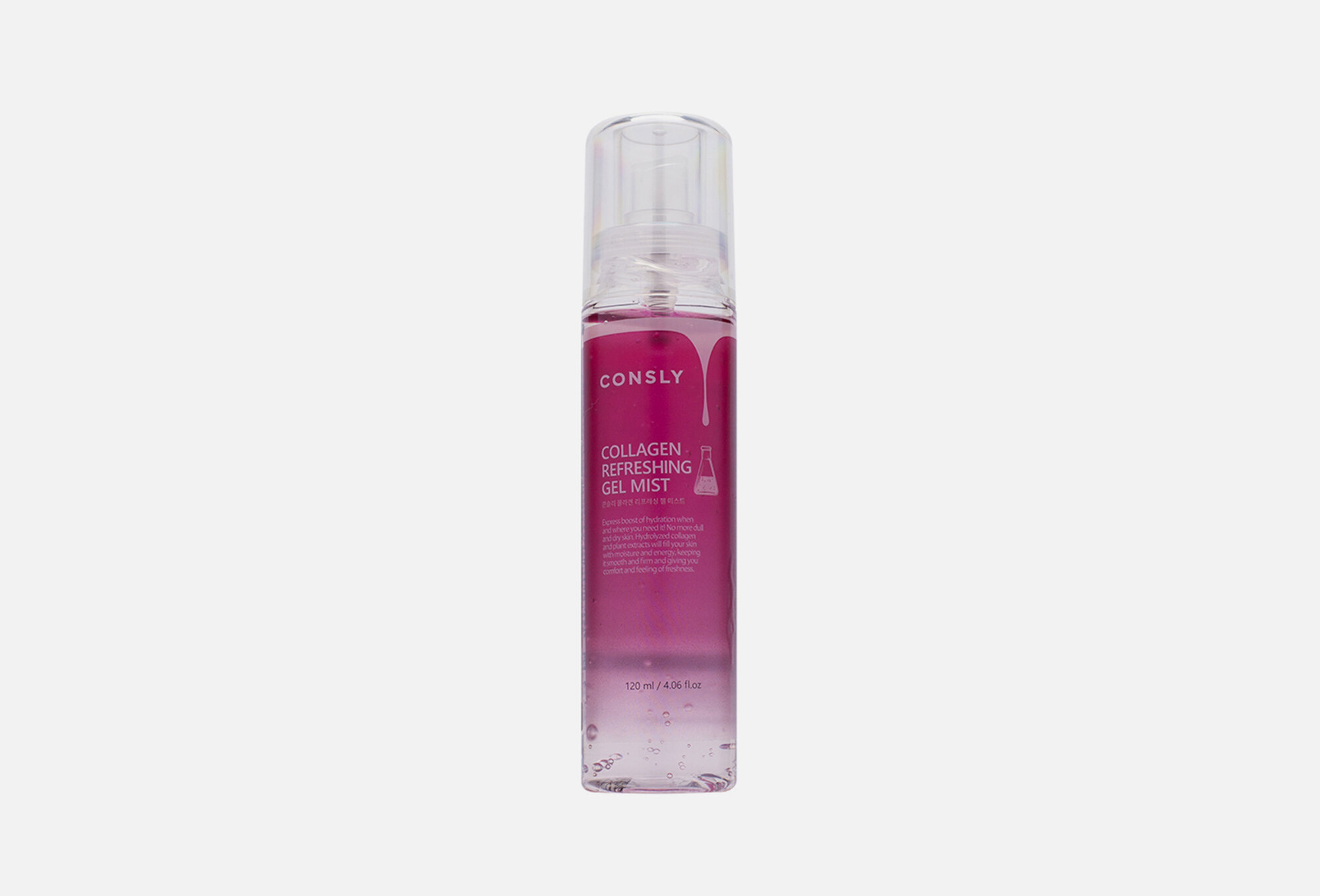 Освежающий гель-мист для лица с коллагеном CONSLY Collagen refreshing gel mist 120 мл