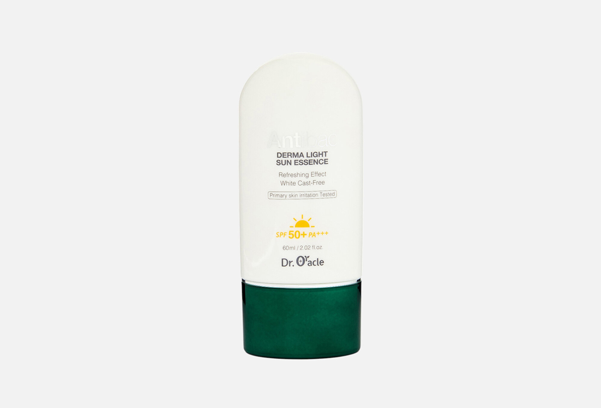Легкая солнцезащитная эссенция для лица SPF50+ РА+++ DR ORACLE Antibac Derma Light Sun Essence 60 мл