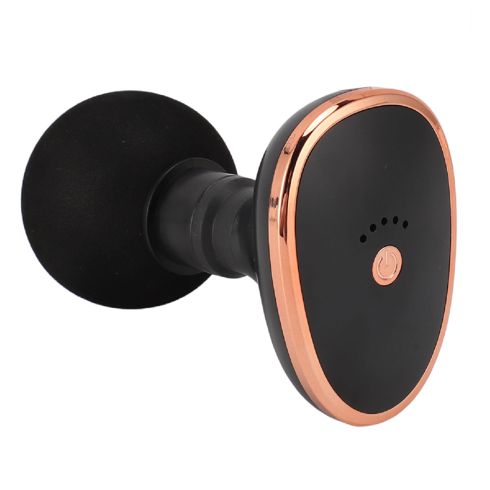 Мини-массажный пистолет карманного размера для глубокой релаксации тканей, перкуссионный массажер для спины, пистолет для шейного отдела позвоночника, черный