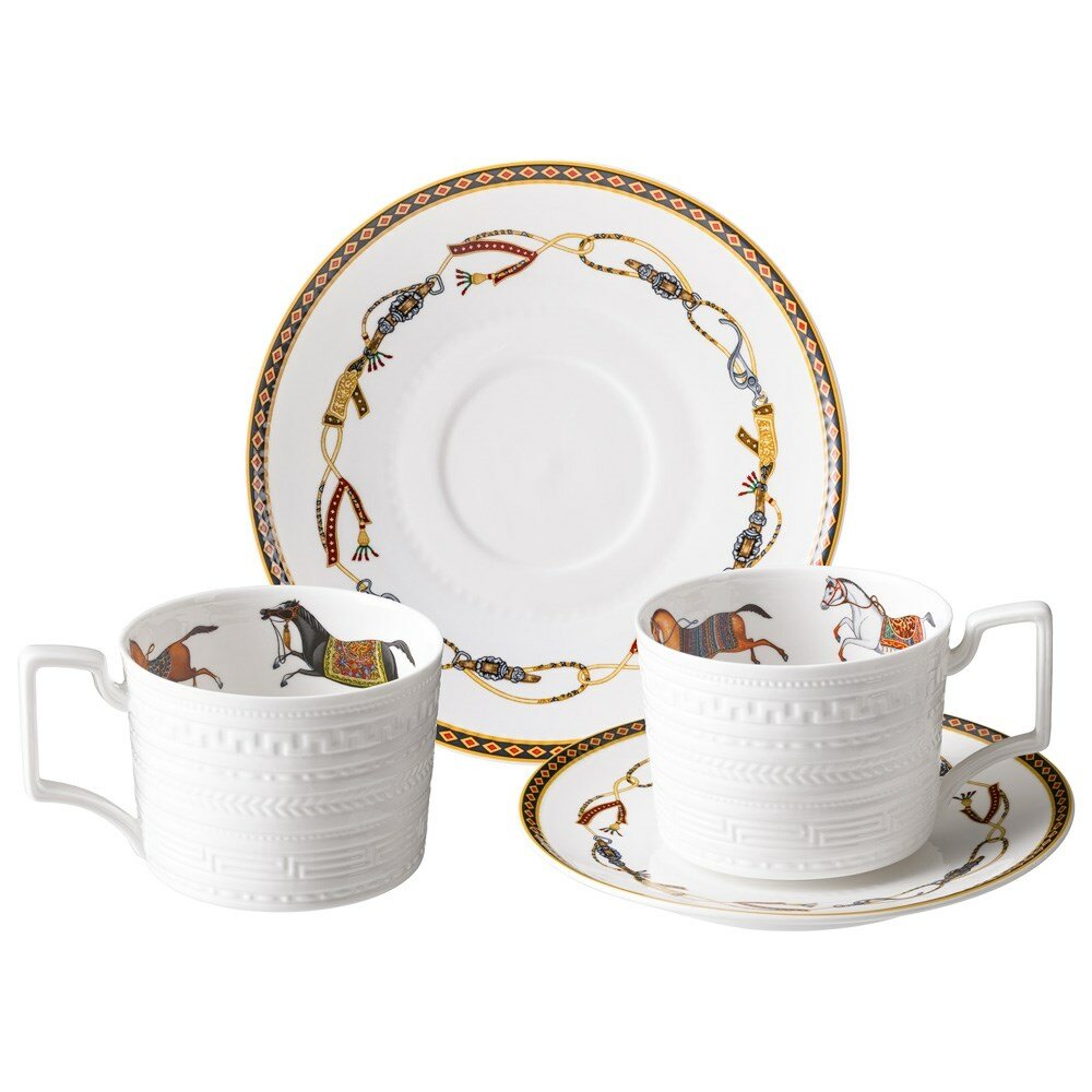 Чайный набор lefard "Passage" на 2 пер.  4 пр. 280 мл